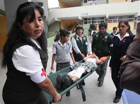 Con Simulacros De Sismo En Colegios Se Desarrolla Una “pedagogía De La