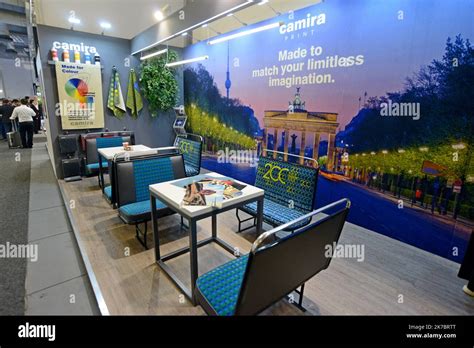 Train And Bus Seat Moquette Fabric Displays By The Uk Company Camira On Display At Innotrans