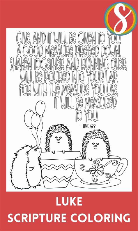 Luke 6 Coloring Pages 2025