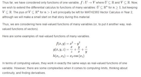functions of many variables flashcards quizlet