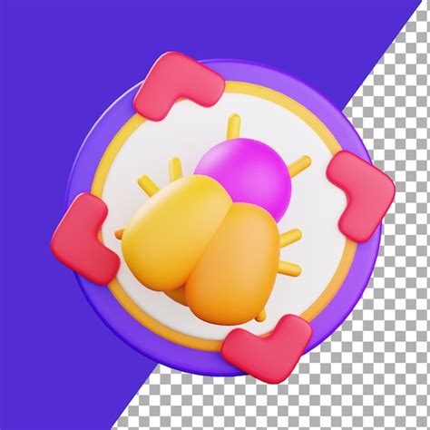 Premium Psd 3d Bug Scan