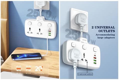 Km Lighting Ldnio Power Socket W Sc