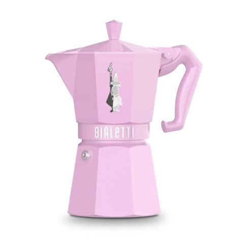 Cafetera Italiana Bialetti Moka Exclusive Pink 6t El Parque