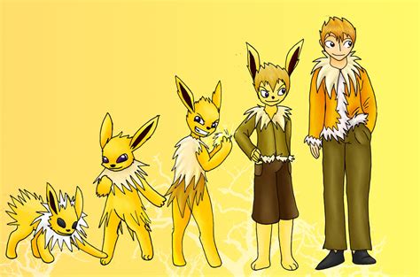 Pokemon To Human Jolteon By Kayanne21 On Deviantart
