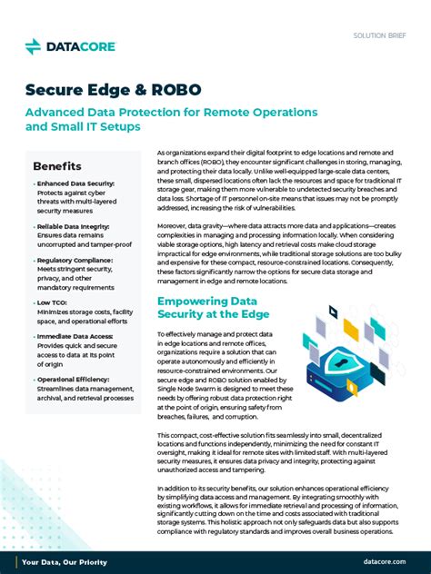 Resources Datacore Software