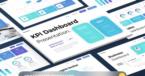 Kpi Dashboard Incl Metrics And Kpi Envato