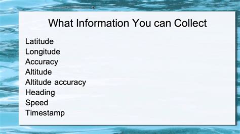 html5 geolocation getcurrentposition track the position using