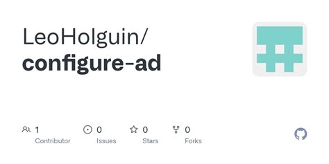 GitHub LeoHolguin Configure Ad