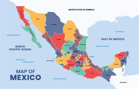 Blank Map Mexico