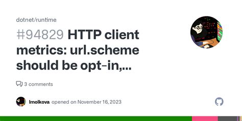 Client Metrics Urlscheme Should Be Opt In Serverport Should Be Required · Issue 94829