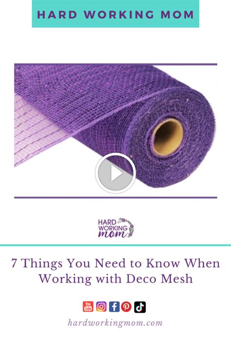 7 Things You Need To Know When Working With Deco Mesh