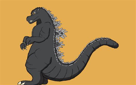Made This Cool Heisei Godzilla Drawing Rgodzilla