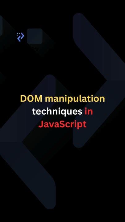 Top Dom Manipulation Techniques In Javascript 🧠🔥 Full Stack Dev Shorts Coding Javascript