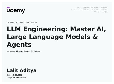 🎓 Just Completed The “llm Engineering Master Ai Large Language Models