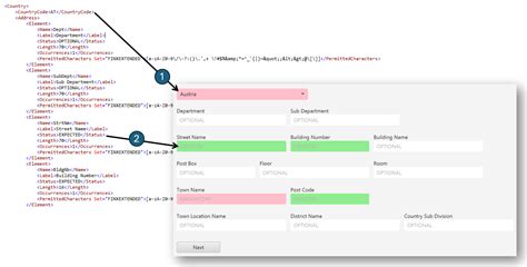Iso 20022 Structured Address Dynamic Country Configuration Affinis