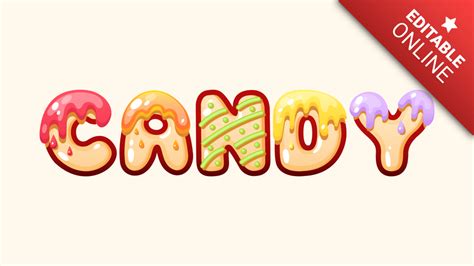 Candy Font Generator And Text Effects
