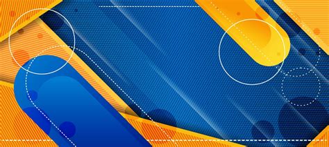 Abstract Geometric Blue Orange Background 11835209 Vector Art At Vecteezy
