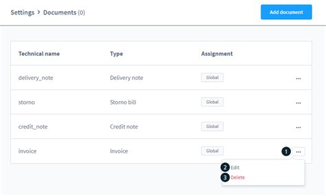 How To Create Documents In Shopware Store