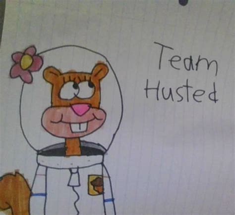 Sandy Cheeks Invites Team Husted T Art By Darwinfan2000 On Deviantart