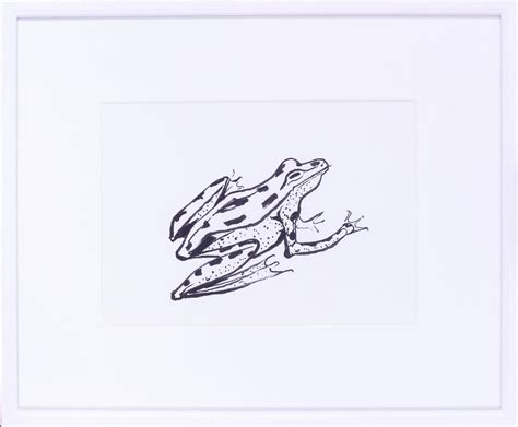 Sven Berlin Modern British 20th Century St Ives Artist Sven Berlin Drawing Of A Cockerell