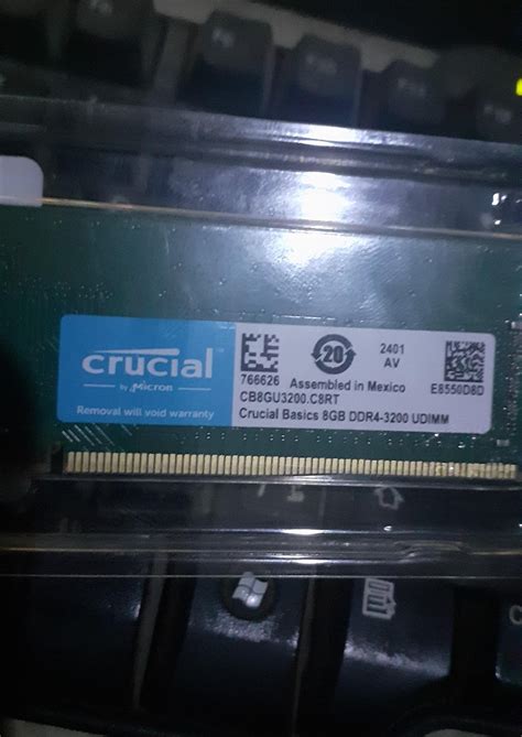 Is This Crucial Memory Legit Or Fake Rpcmasterrace