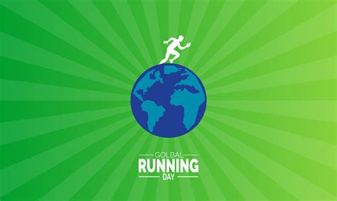 글로벌 러닝 데이 배경 템플릿 배너 카드 포스터 및 소셜 미디어에 적합합니다 전문적인 느낌을 위한 텍스트 비문과 클래식한 색상의 벡터 디자인 2명에 대한 스톡 벡터 아트 및