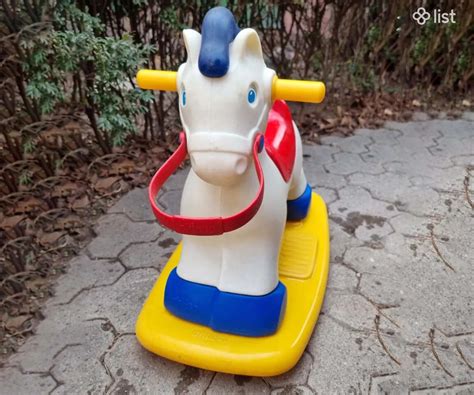 Մանկական խաղալիք ձի ճոճանակ և սամակատ մեկում Chicco Մանկական տրանսպորտ List Am