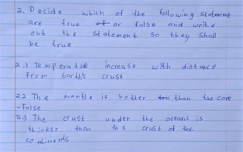 2 Decide Which Of The Following Statement StudyX