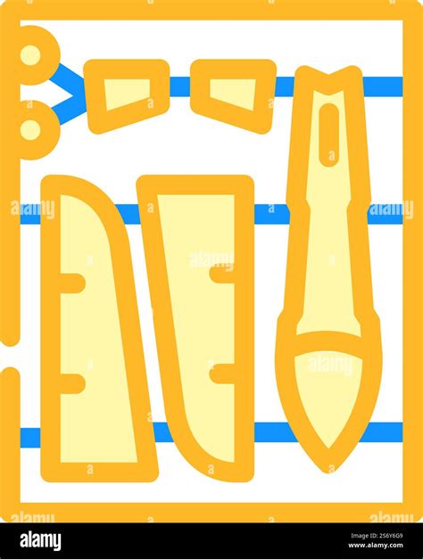 Aircraft Assembly Color Icon Vector Aircraft Assembly Sign Isolated Symbol Illustration