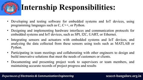 Manoj Internship Ppt Pptx Embedded System Ppt