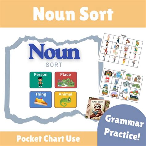 Noun Sort By Primary Pointers Tpt