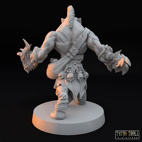 Gnoll Mage 03 Tabletop Miniature Questbourne