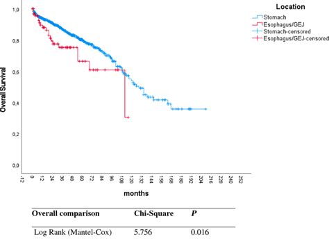 This Figure Shows A Kaplanmeier Plot For Overall Survival In Patients