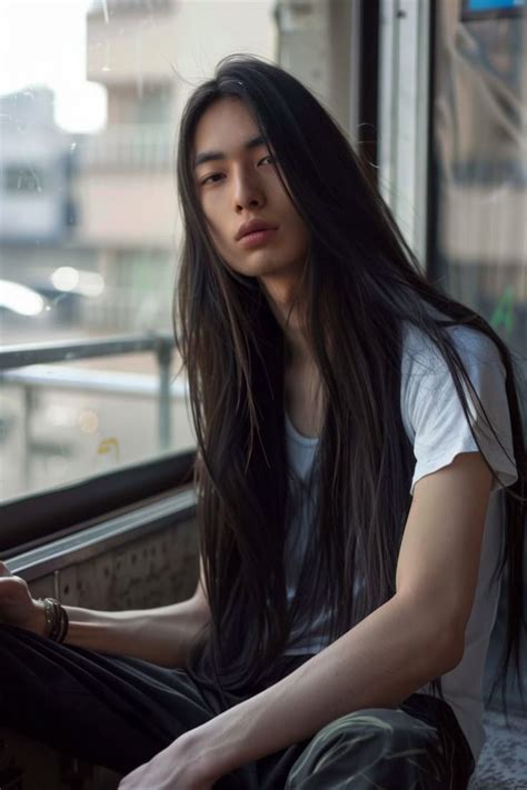 Japanese Men Long Hairstyles En 2024 Chicas