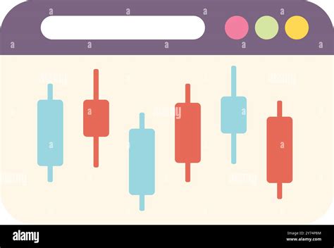 Website Is Showing Stock Market Data With A Candlestick Chart Indicating Market Volatility