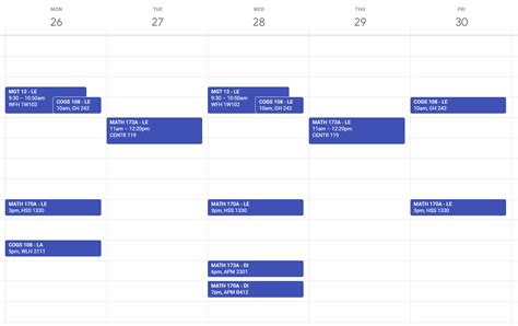 Calendarize Webreg 📆 Bookmarklet And Browser Extension For Exporting Your Webreg Schedule To A