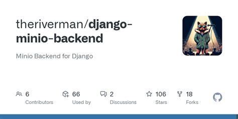 Github Therivermandjango Minio Backend Minio Backend For Django