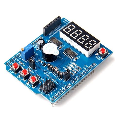 Hiletgo Multi Function Shield Protoshield Multi Functional Expansion Board Sensor Shield Module