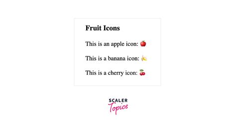 Html Symbols Scaler Topics