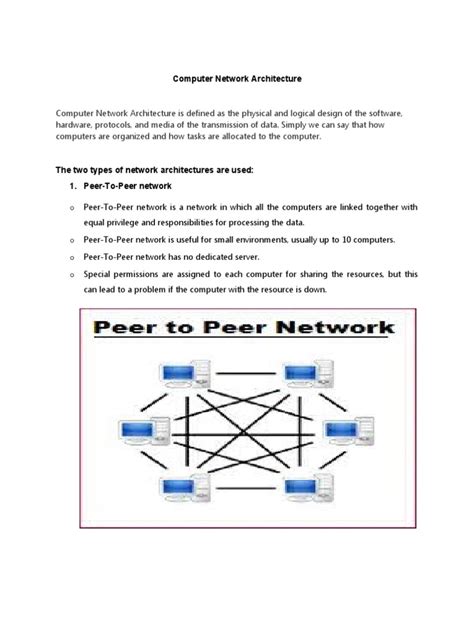 Computer Network Architecture And Network Topology Pdf Network Topology Computer Network