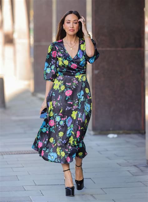 Myleene Klass Leaves Jeremy Vine Tv Show In London 10272022 Hawtcelebs