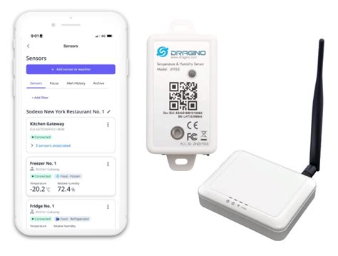 Temperature And Humidity Monitoring Pack Basic Monitor And Alert 1x Sen
