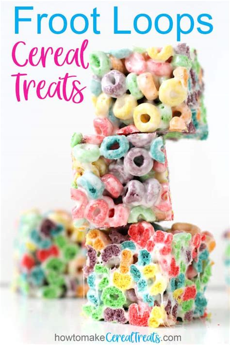 Froot Loops Cereal Treats [video]