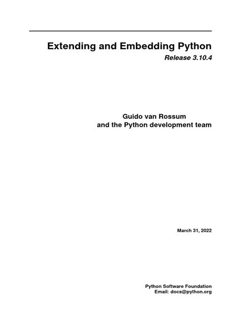Extending Pdf Parameter Computer Programming Python