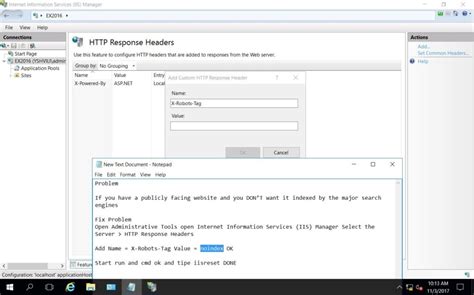 Microsoft IIS Stop Getting Indexed By Search IT World Technology Site Exchange System