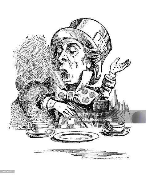 The Hatter Alices Adventures In Wonderland High Res Vector Graphic Getty Images