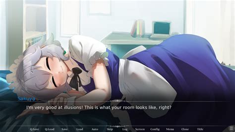 Sleeping With Sakuya Izayoi On Steam