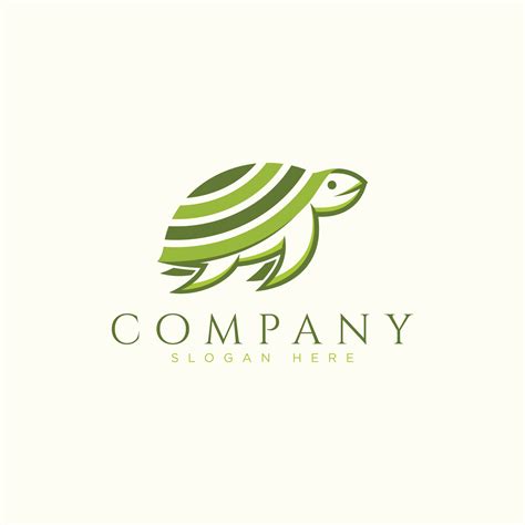 Turtle Logo With Green Color Concept Design 17180179 Vector Art At Vecteezy