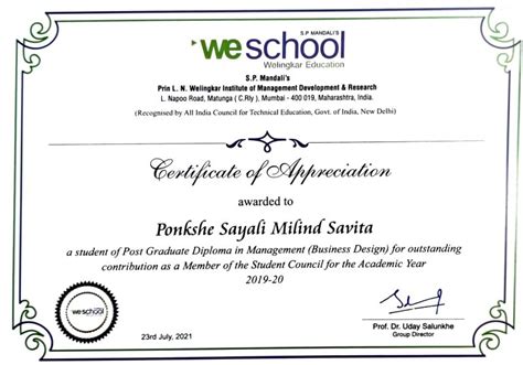 Sayali Ponkshe On Linkedin Mba Welingkar Pgdmbd Humanresources