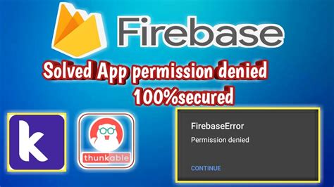 Solve Firebase Error Permission Denied Problem Hindi Part 2 Youtube